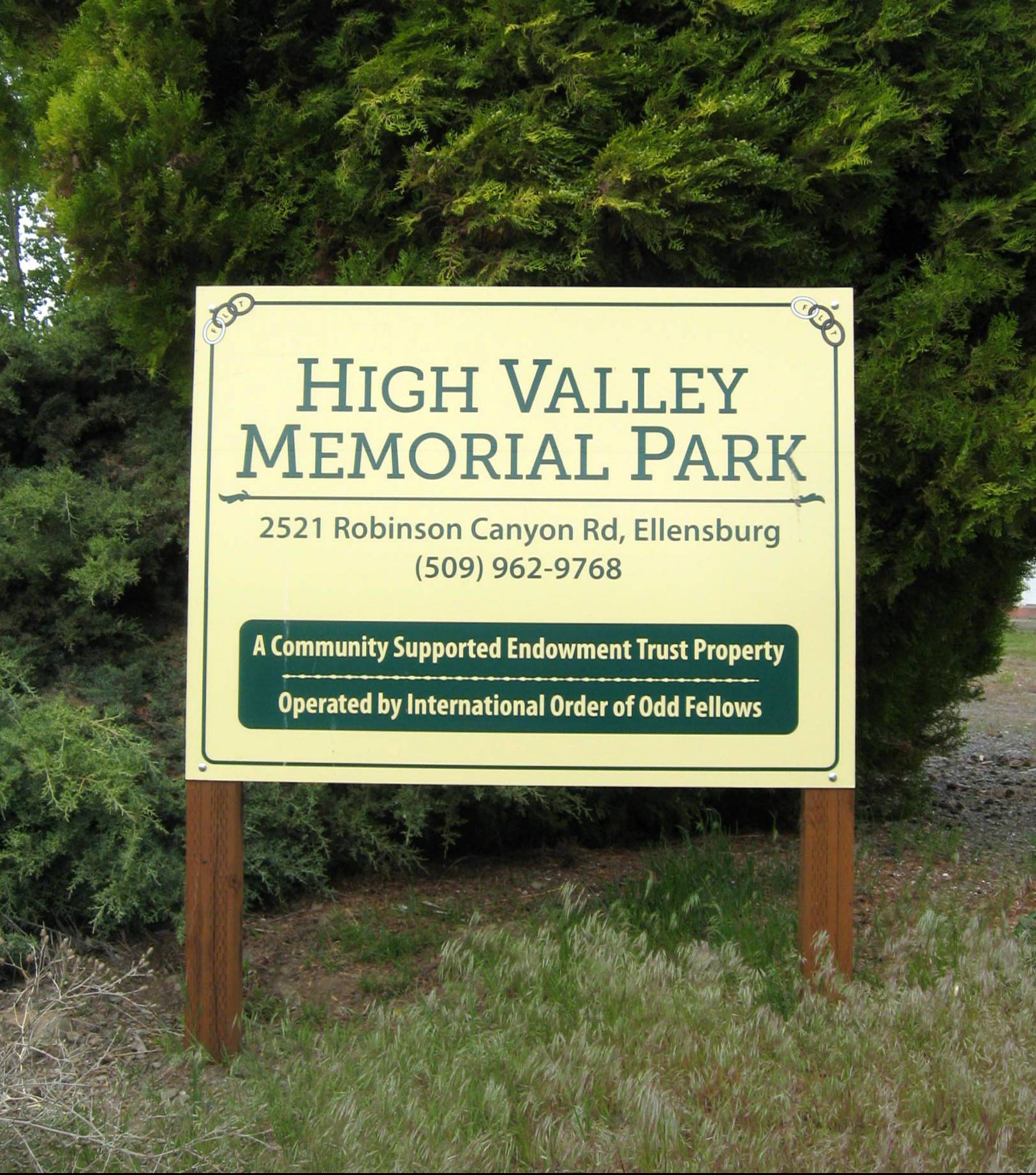 IOOF Cemeteries of WA – The Grand Lodge of Washington